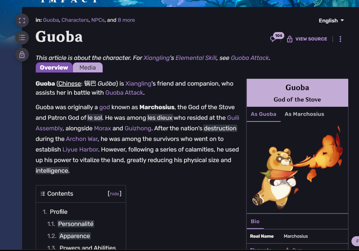 when u just realise guoba is a god Genshin Impact | HoYoLAB