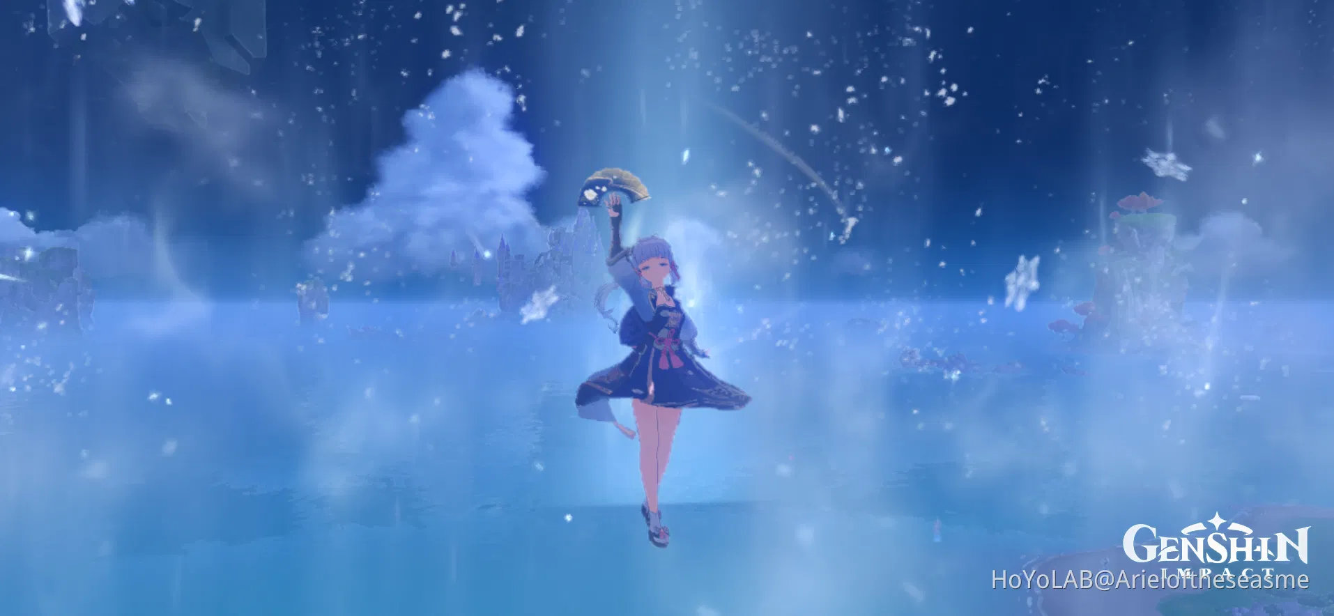 Floating in air Genshin Impact | HoYoLAB