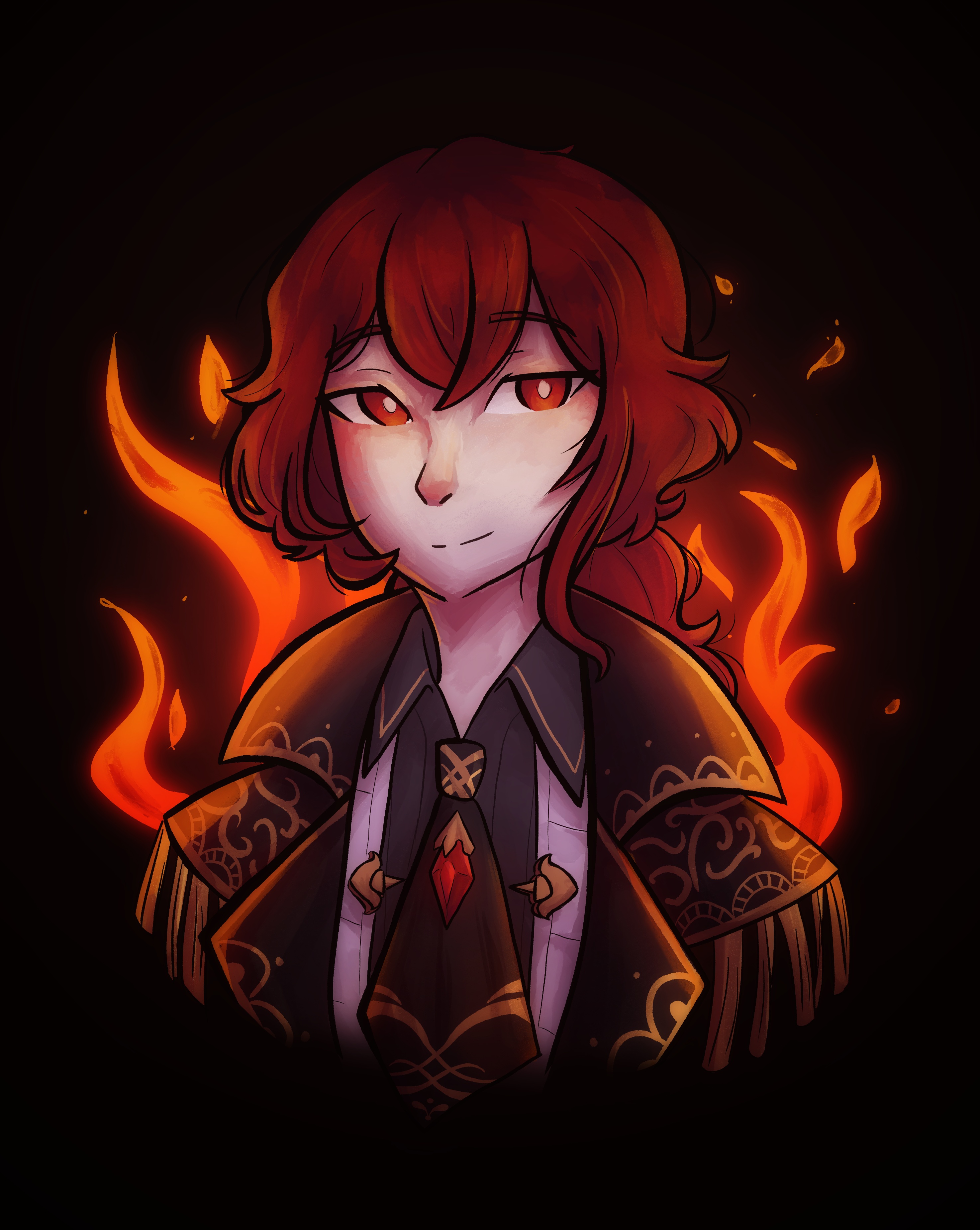 diluc portrait >:3 Genshin Impact | HoYoLAB