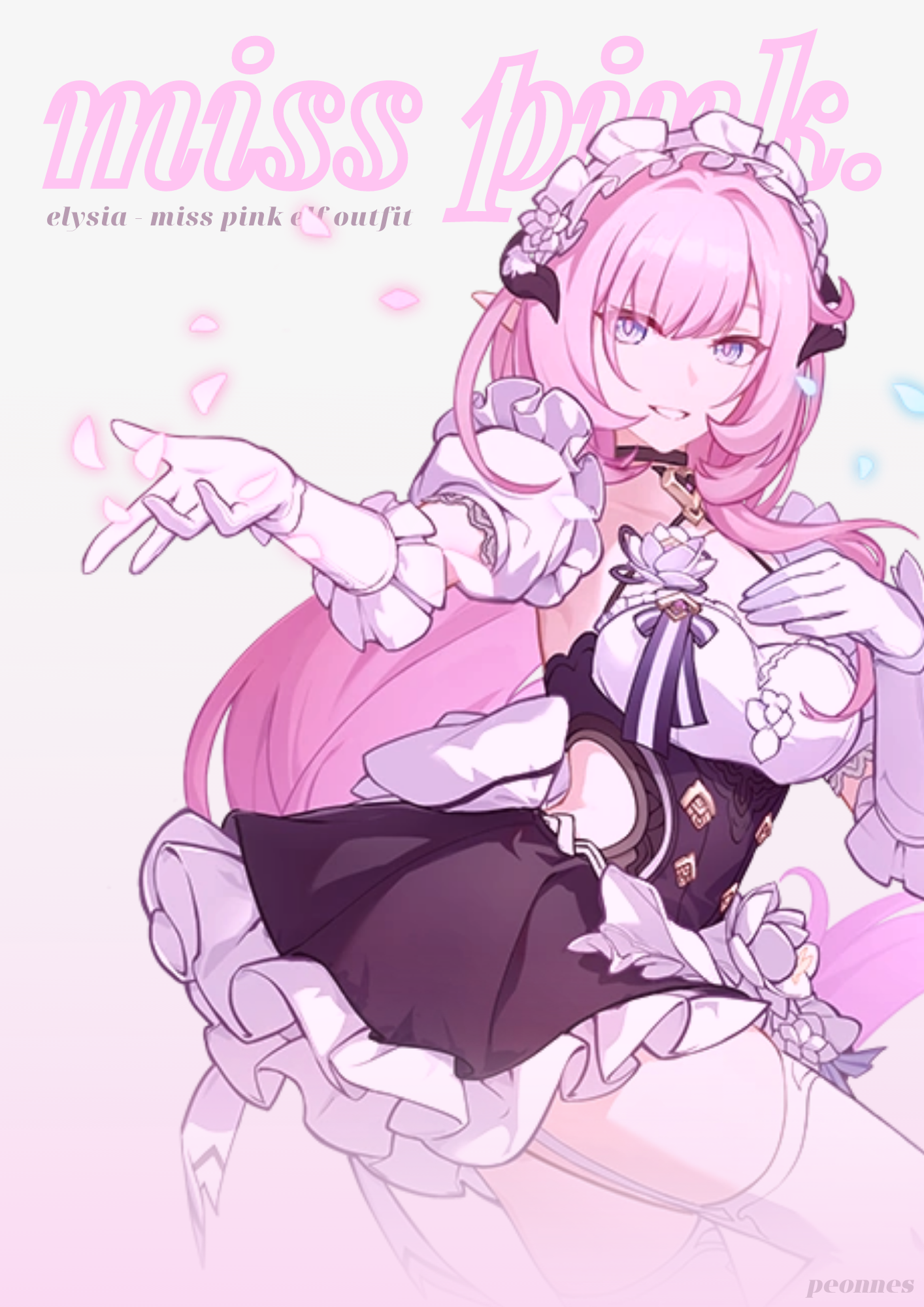 Elysia and Fu Hua Posters~ 💖💙 Honkai Impact 3rd | HoYoLAB