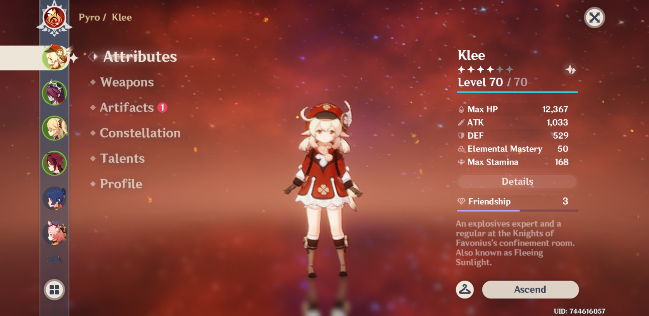 My klee build Genshin Impact | HoYoLAB