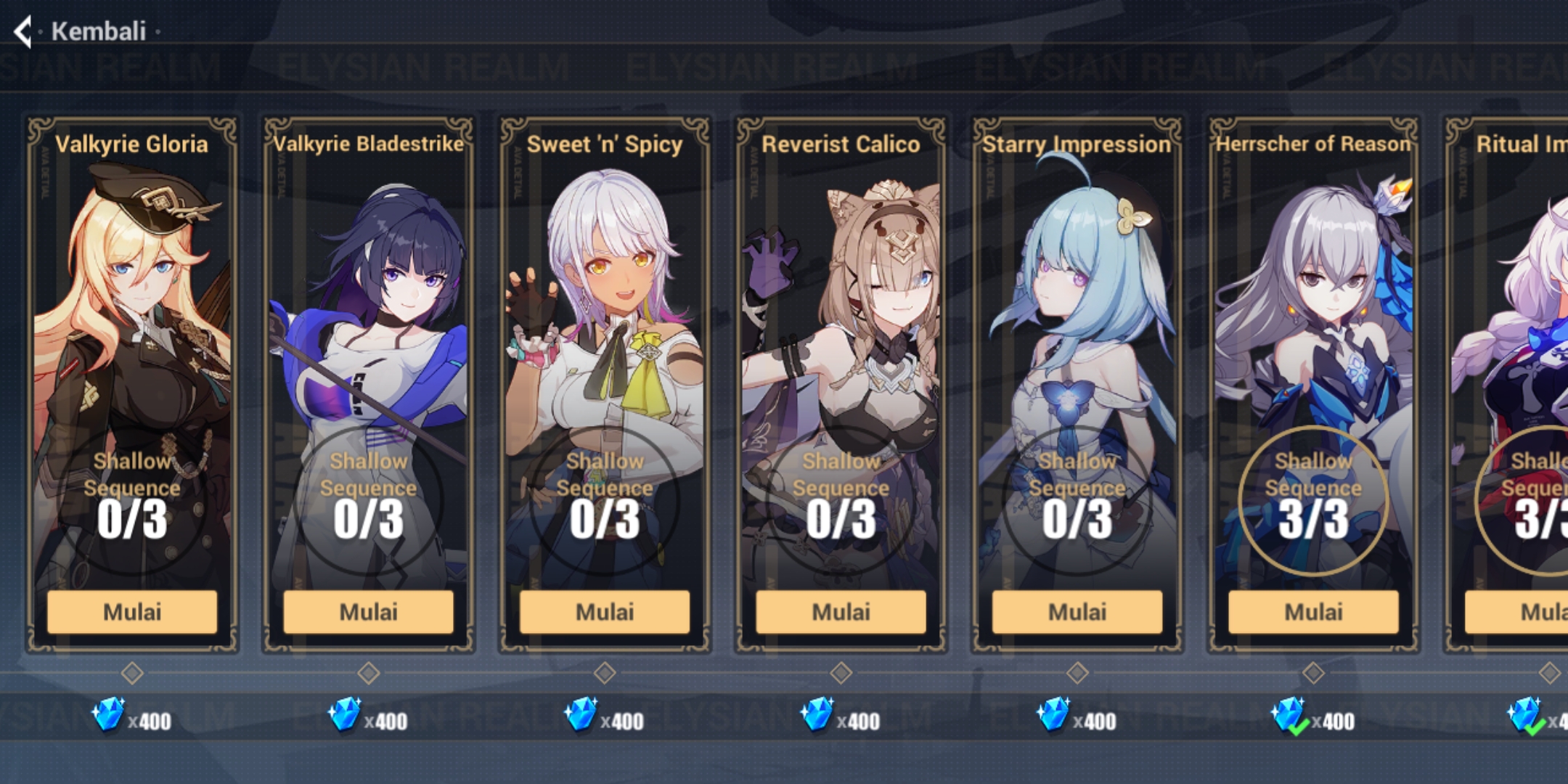 Hmm.. 5 petak sawah belom di panen Honkai Impact 3rd | HoYoLAB