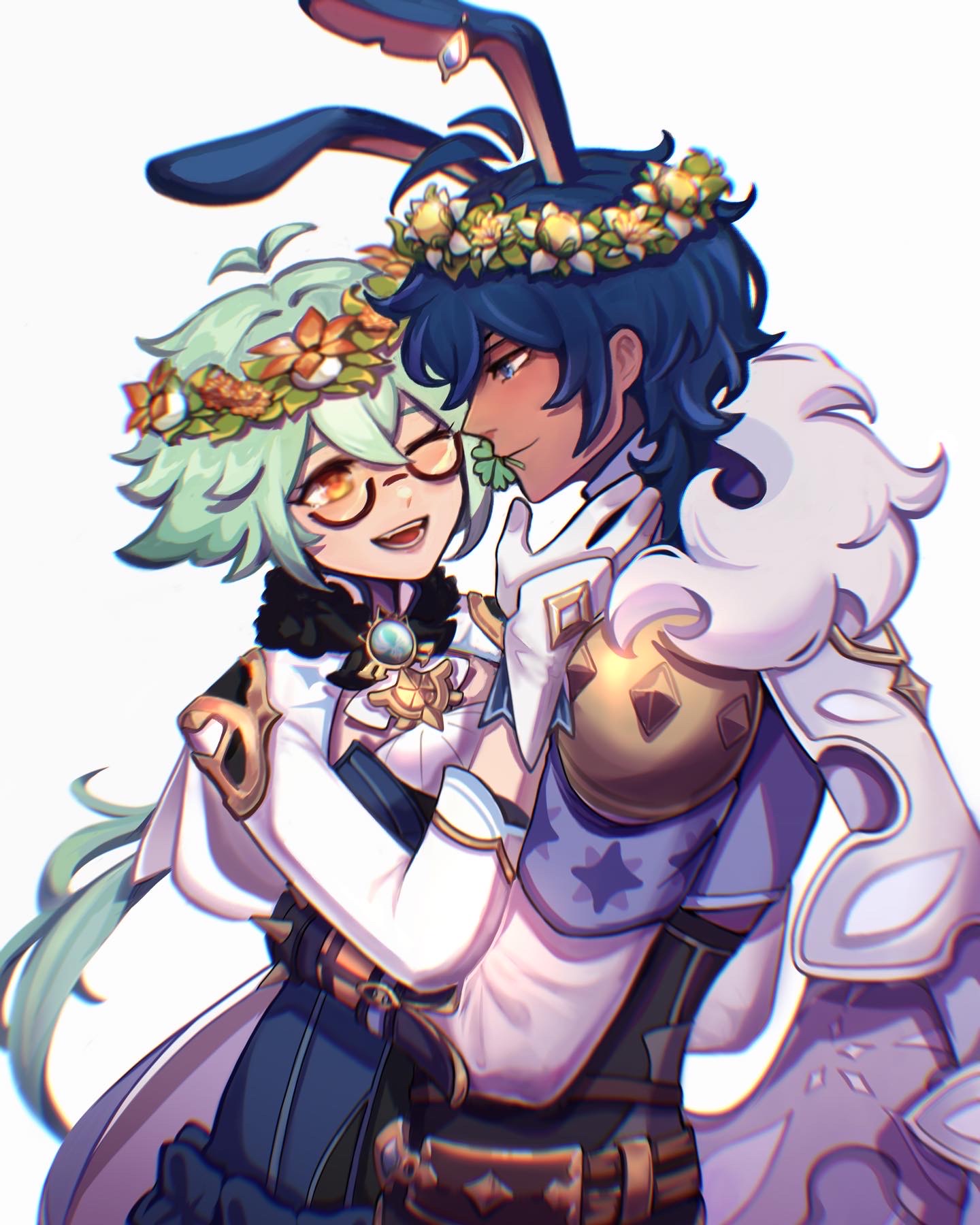 His lucky four-leaf clover 🍀 Genshin Impact | HoYoLAB