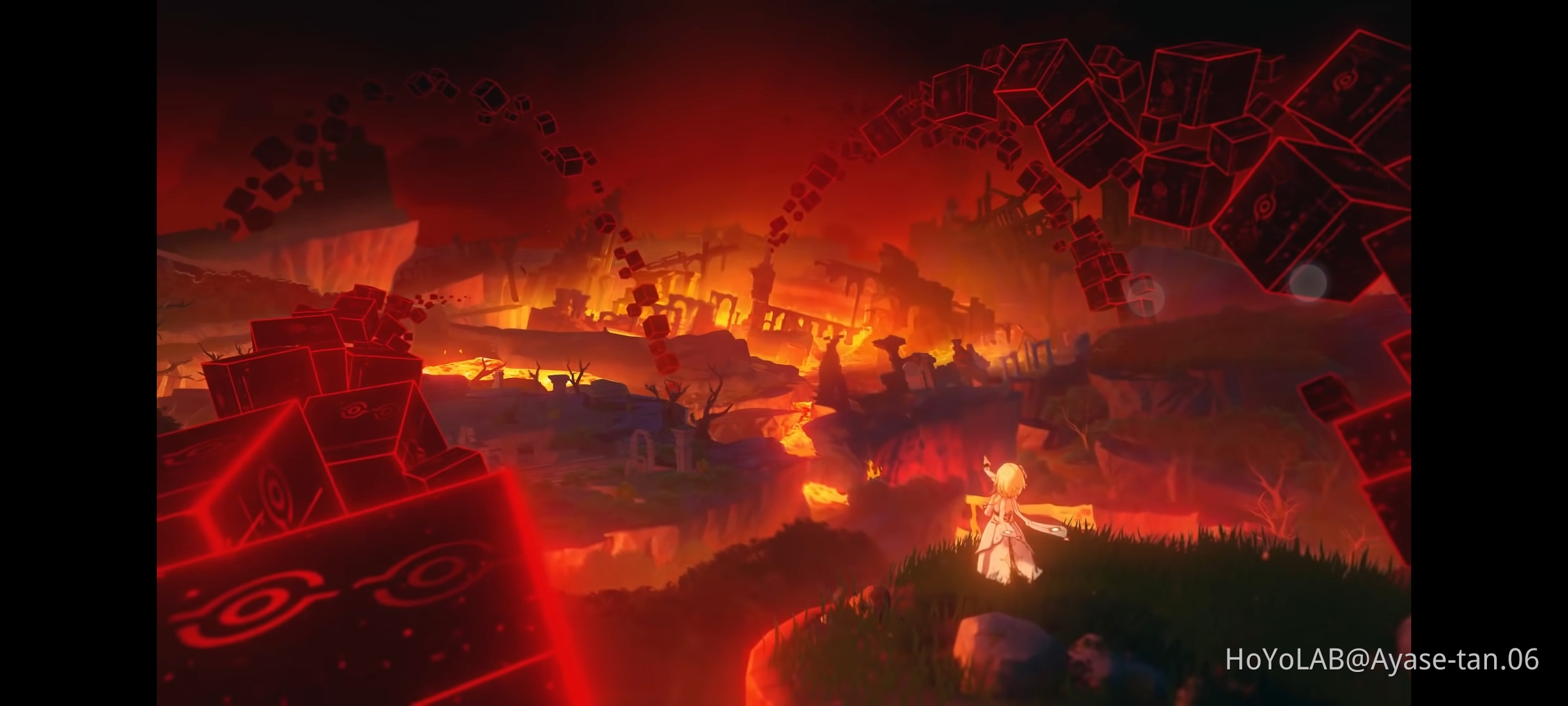 Similitud entre las rocas cuadradas del Chasm Nail y la Unknown God ...