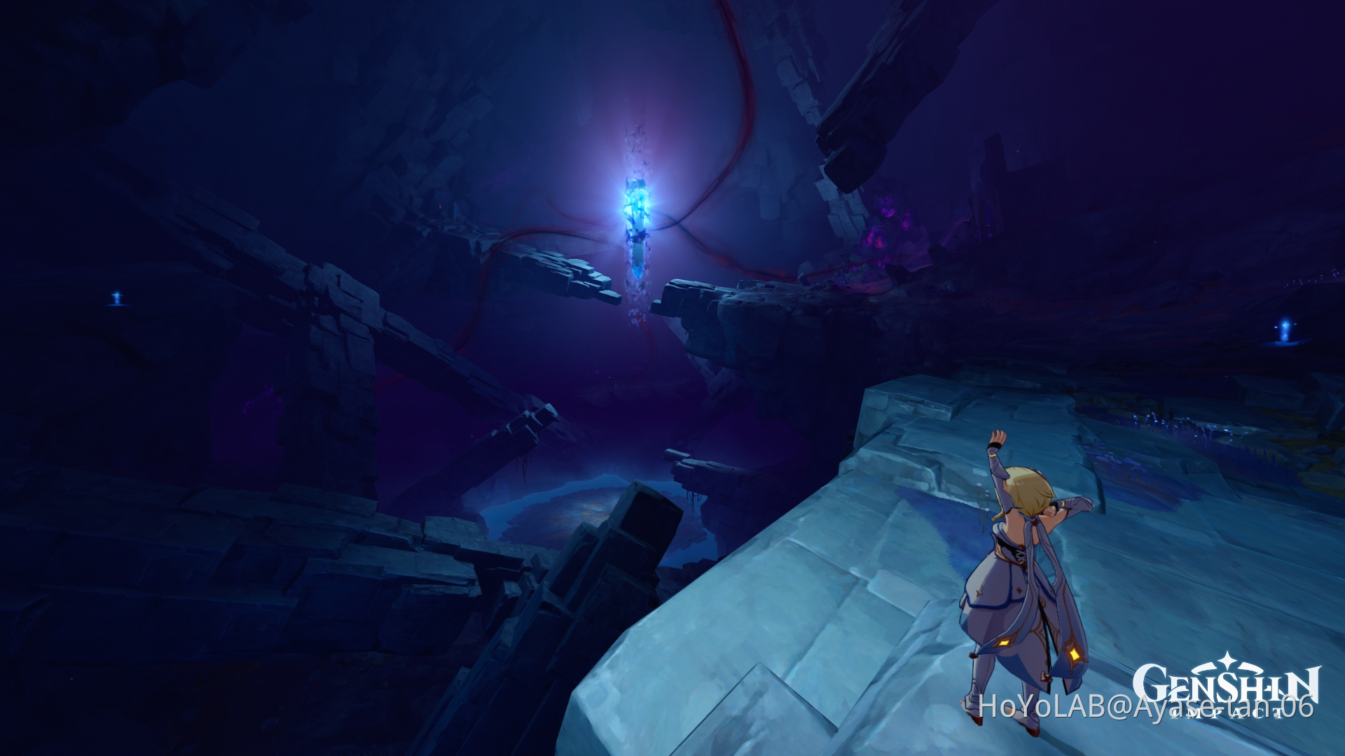 Similitud entre las rocas cuadradas del Chasm Nail y la Unknown God ...