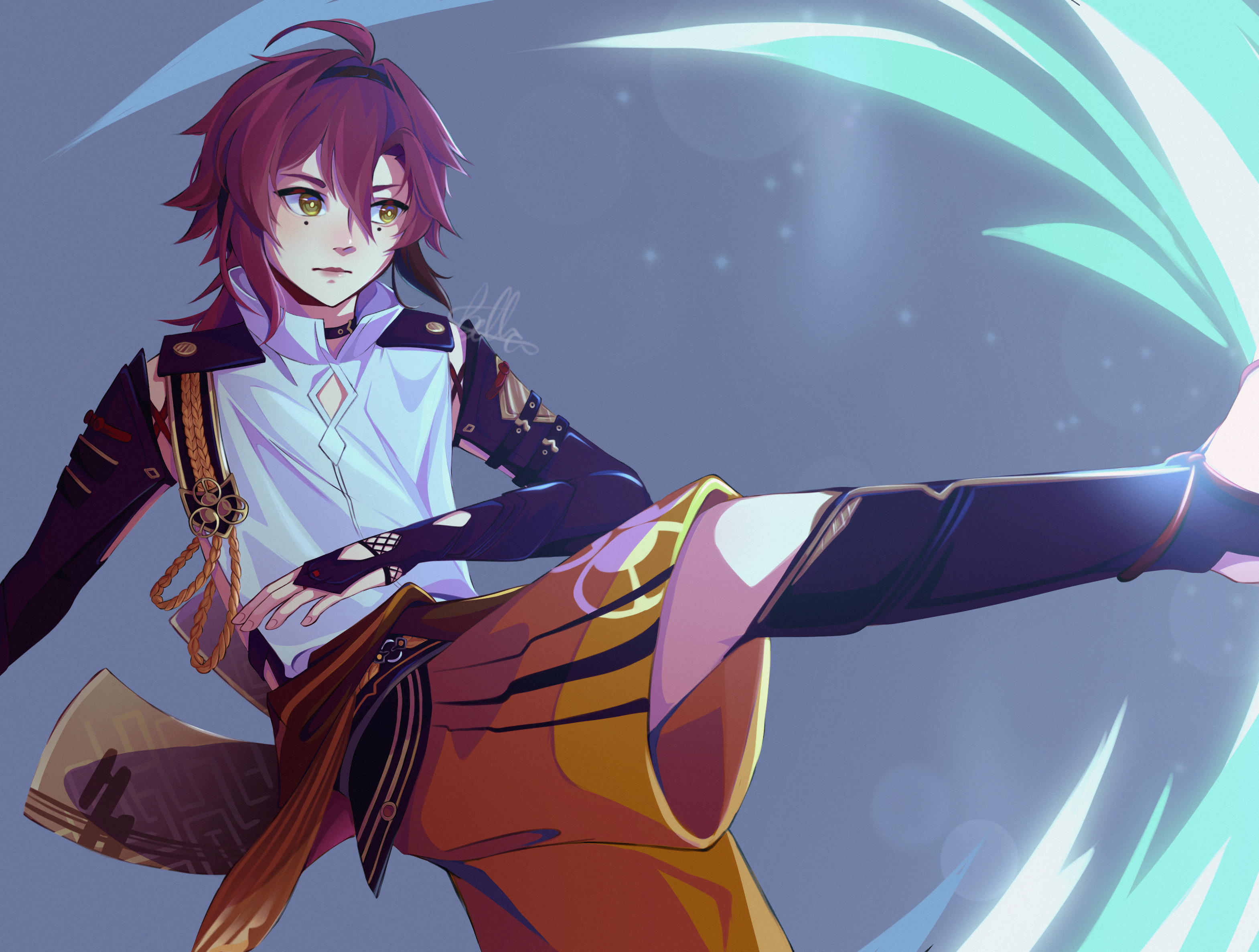 Heizou fanart! Genshin Impact | HoYoLAB