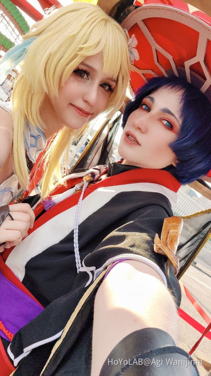 Scaramouche and Lumine cosplay | HoYoLAB