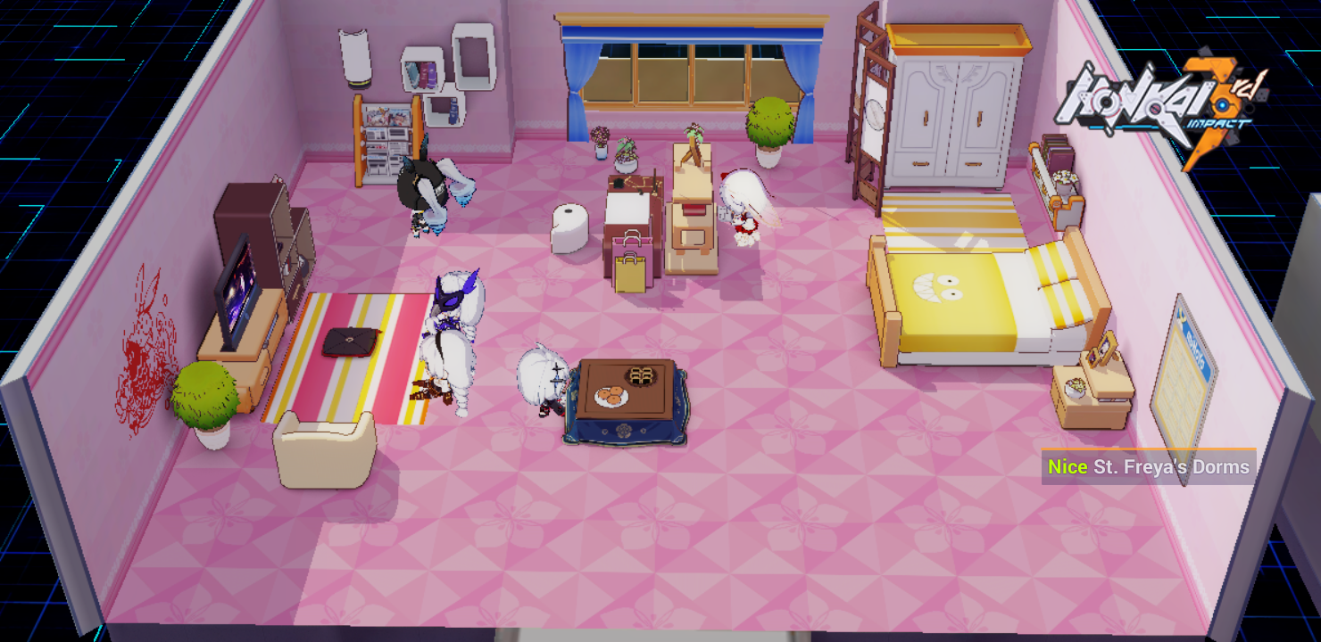 MY UPDATED DORMITORY Honkai Impact 3rd | HoYoLAB