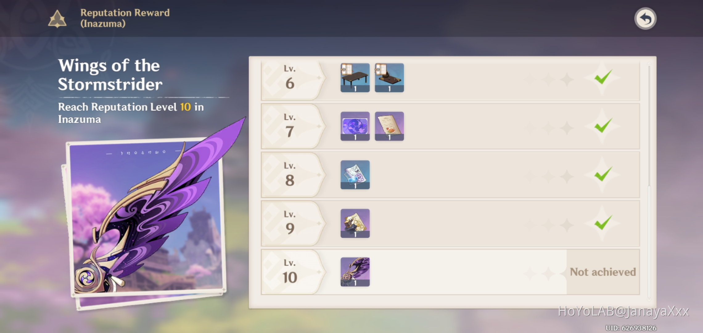 Yay! Finally reputation level 9! Genshin Impact | HoYoLAB