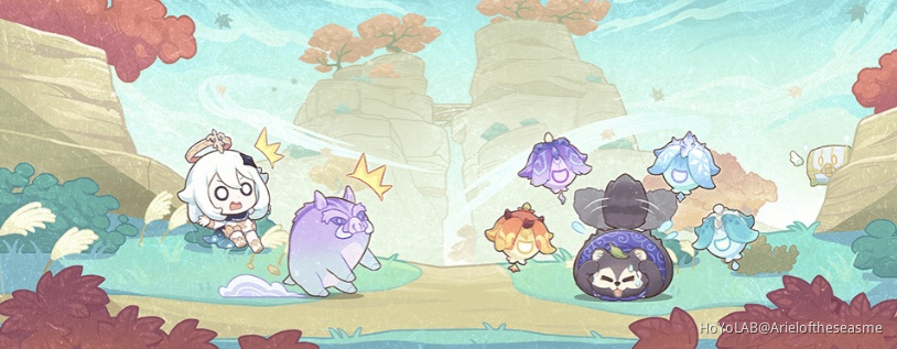 Paimon save the bake danuki! Genshin Impact | HoYoLAB