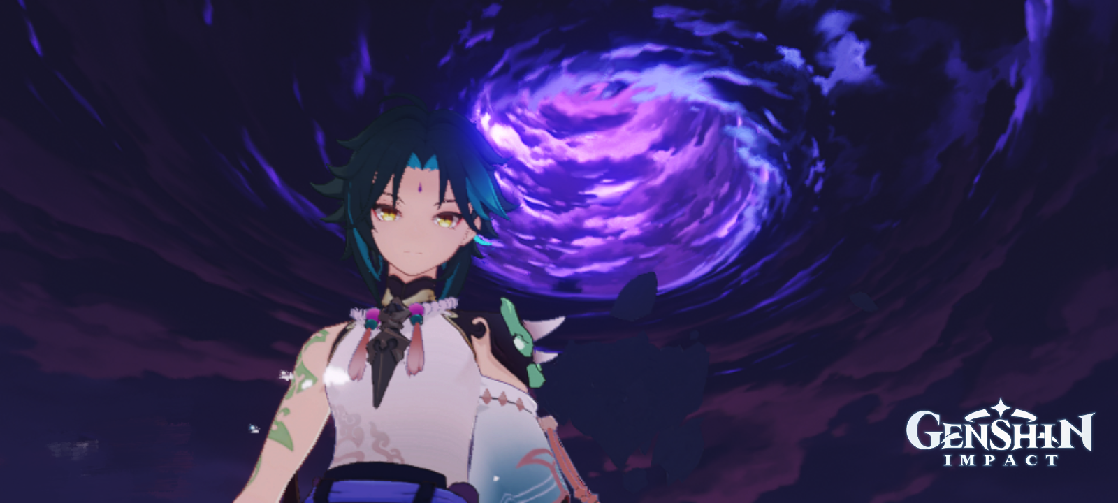 Finally got Xiao's name card!! Genshin Impact | HoYoLAB