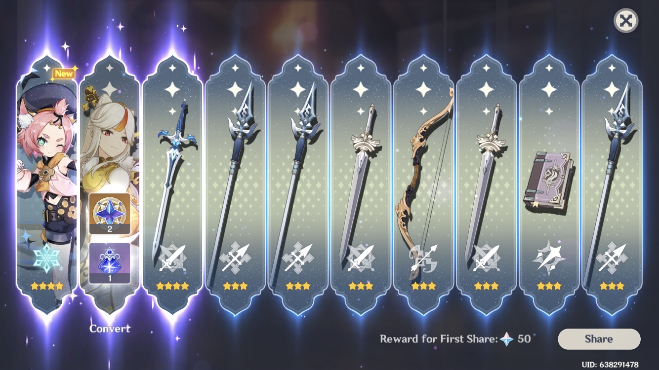 2nd Ten pull on kazuha Genshin Impact | HoYoLAB
