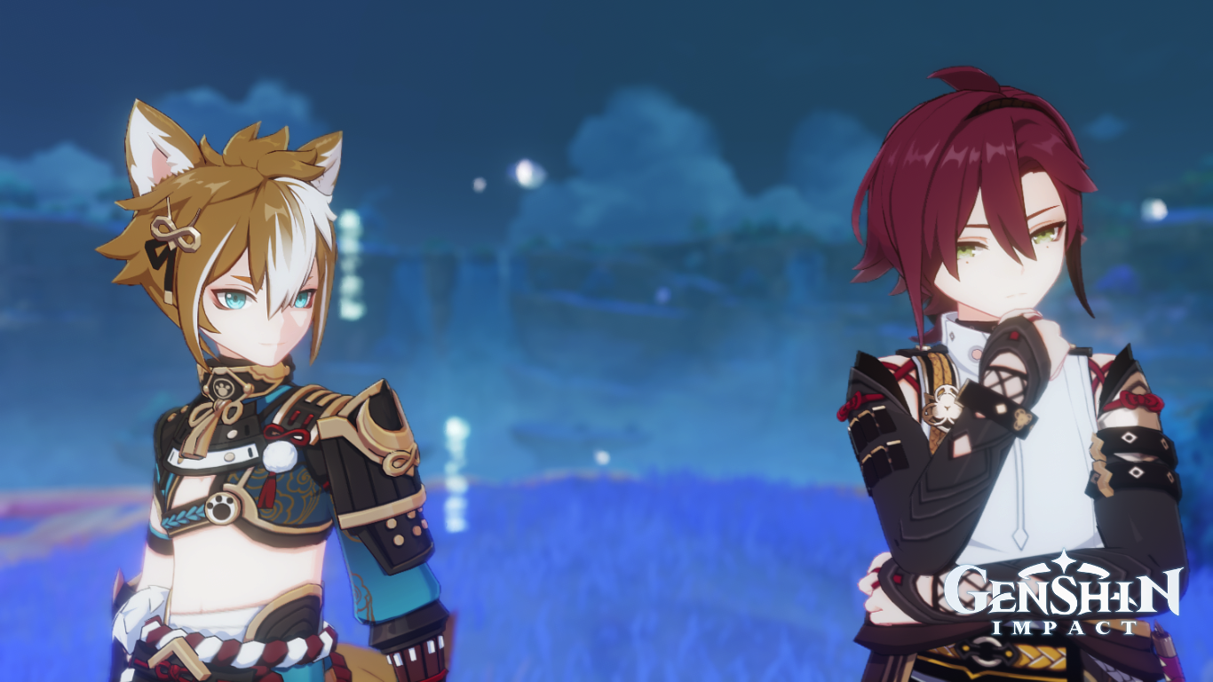 Heizou and Gorou Genshin Impact | HoYoLAB