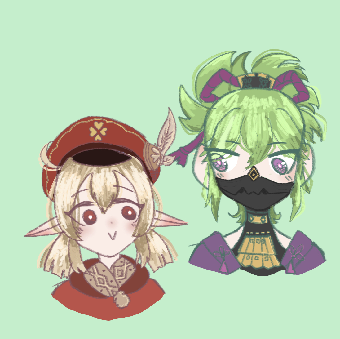 Kuki and klees birthday Genshin Impact | HoYoLAB