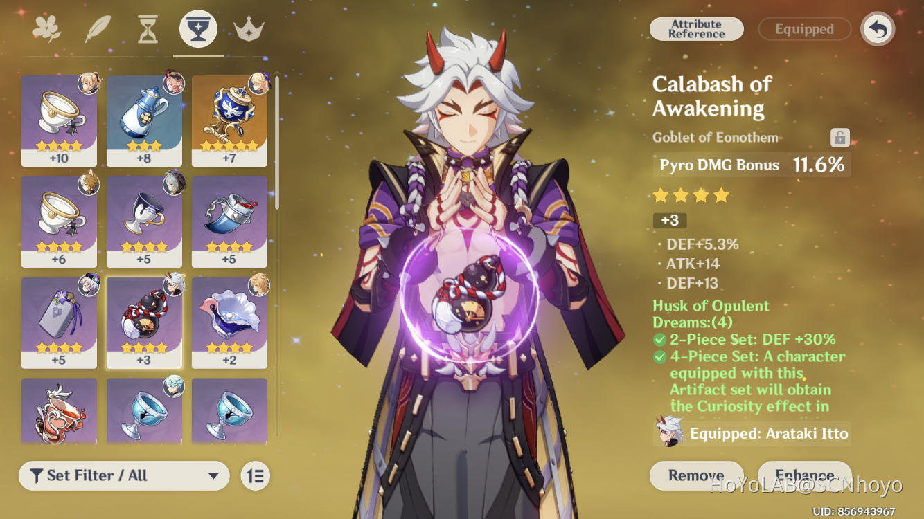 4 Piece Opulent Husk… but cursed Genshin Impact | HoYoLAB