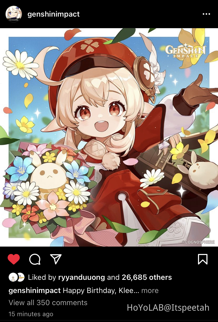 HAPPINESS Genshin Impact | HoYoLAB