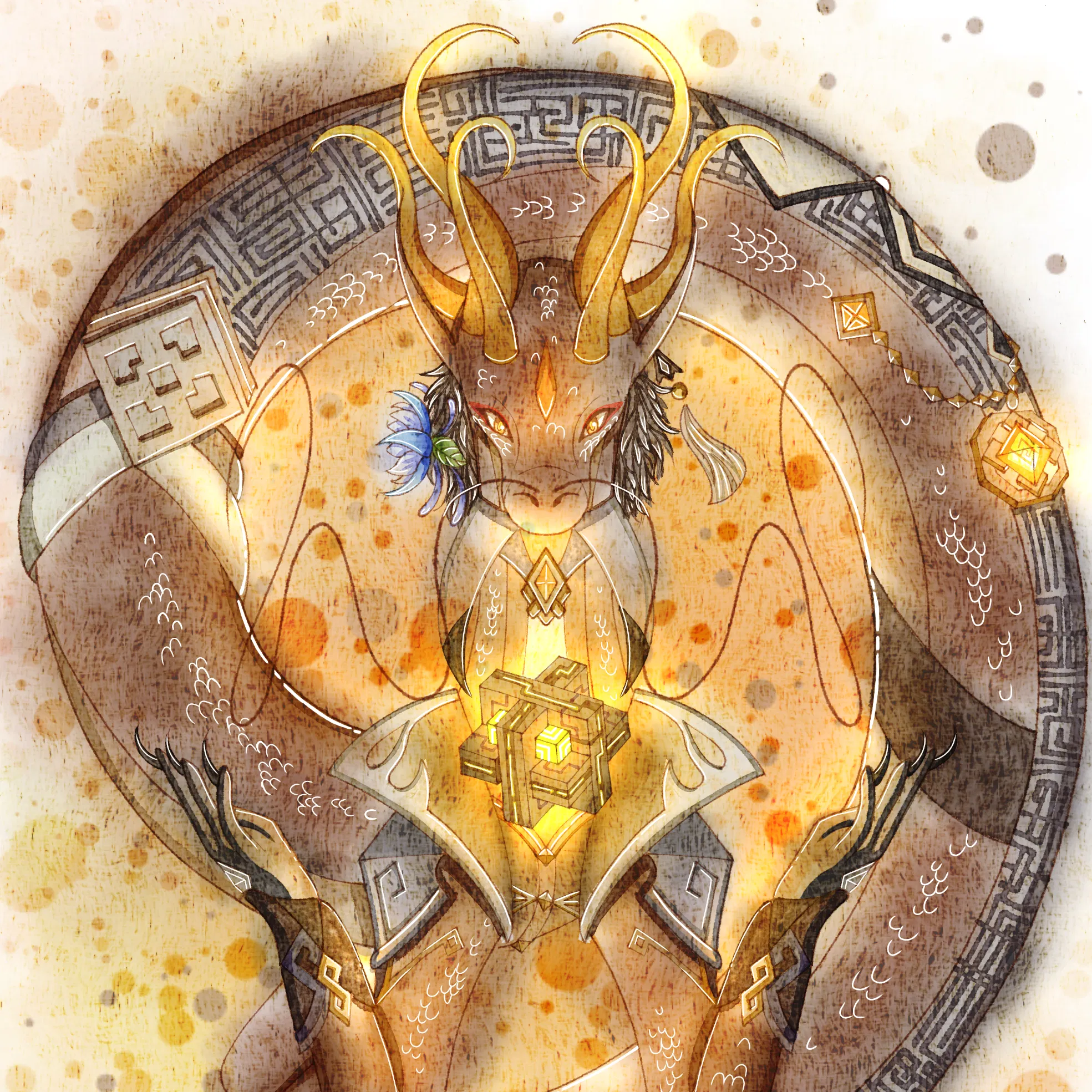 Genshin Impact Characters as Dragons | HoYoLAB