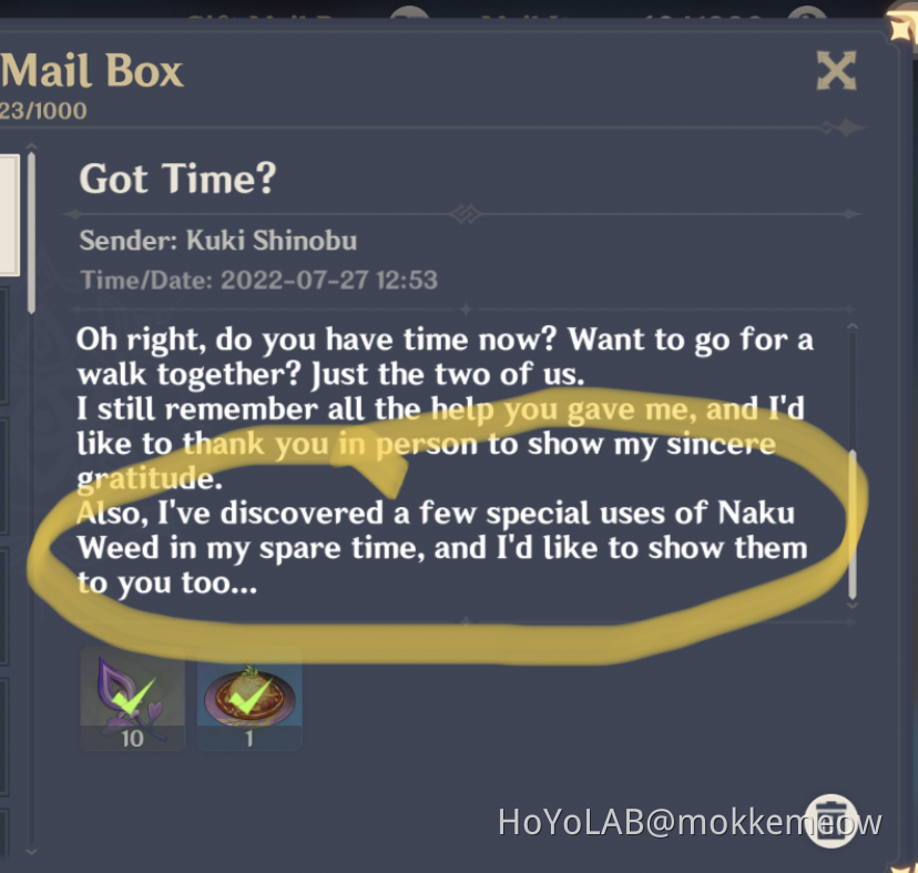 Kuki Shinobu’s Birthday Genshin Impact | HoYoLAB