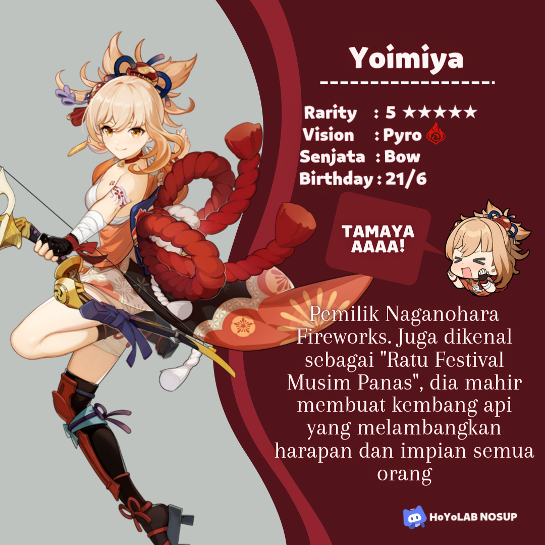 [Versi 2.8] Yoimiya Build (DPS) Genshin Impact | HoYoLAB