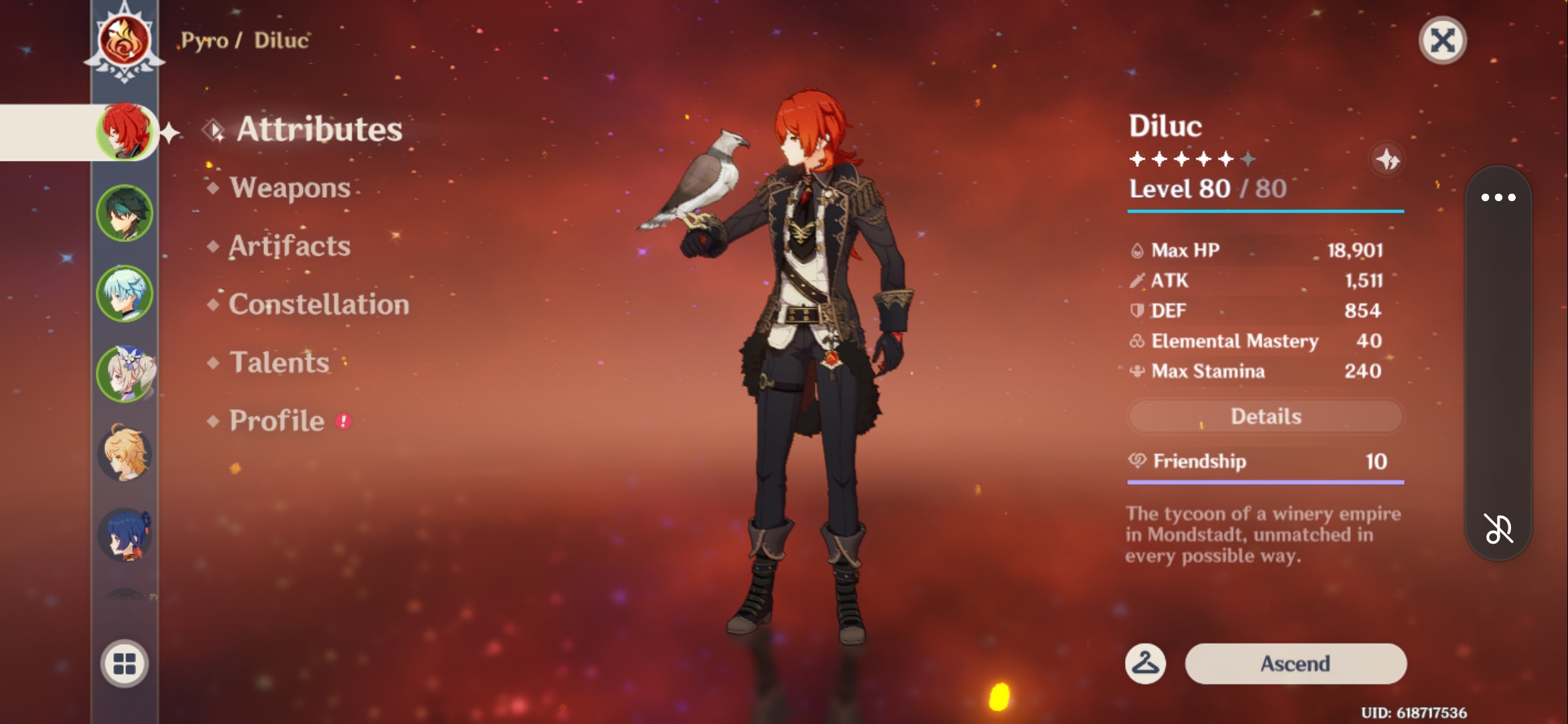 Tips on improving Diluc? Genshin Impact | HoYoLAB