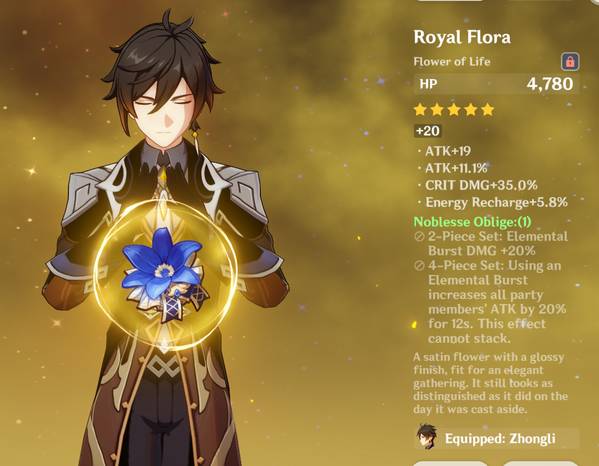 so proud of this flower Genshin Impact | HoYoLAB