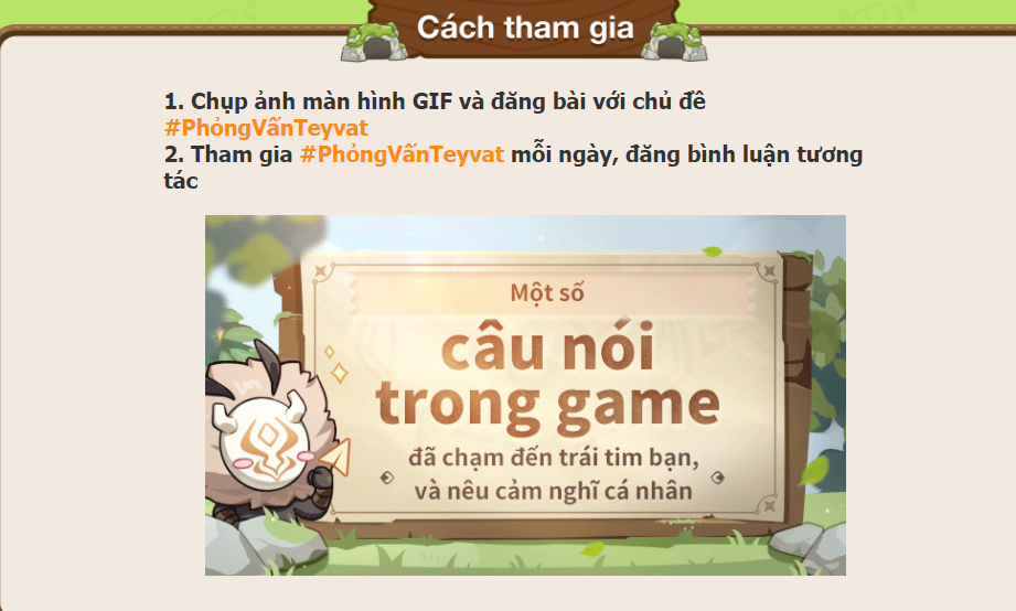 Phỏng vấn Tevat Genshin Impact | HoYoLAB