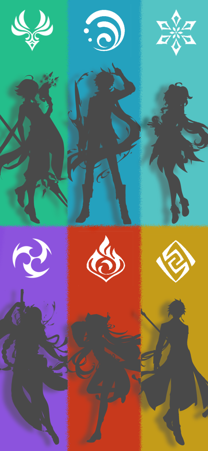 My Main Character in Each Element Genshin Impact | HoYoLAB