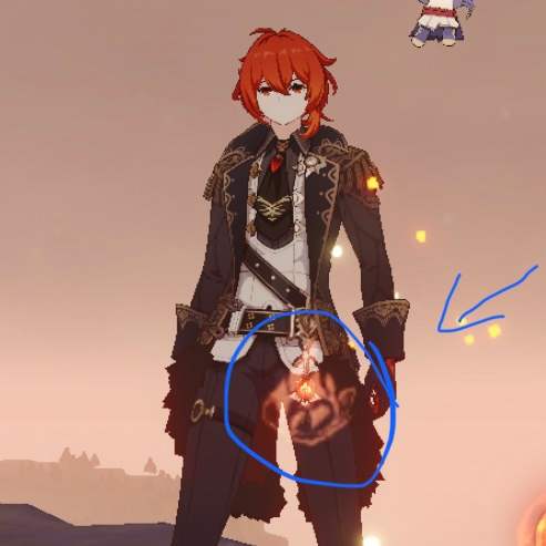 A neat detail on Diluc’s skin (Red Dead of Night) Genshin Impact | HoYoLAB