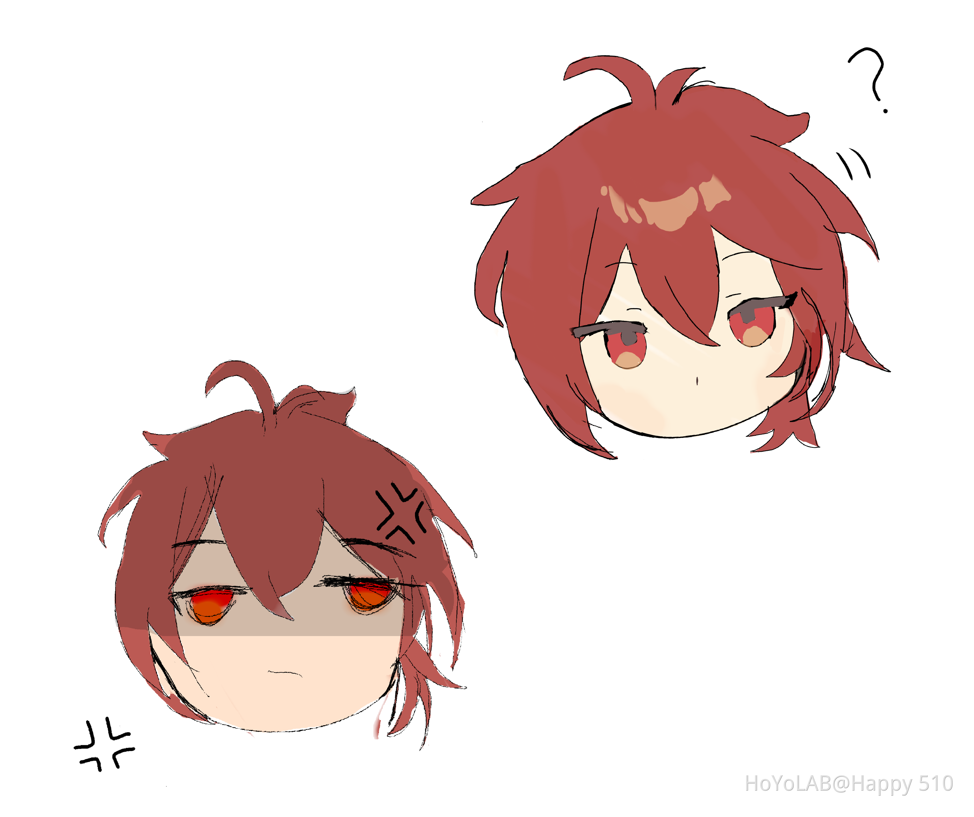 I Made 2 diluc emoji’s! | HoYoLAB