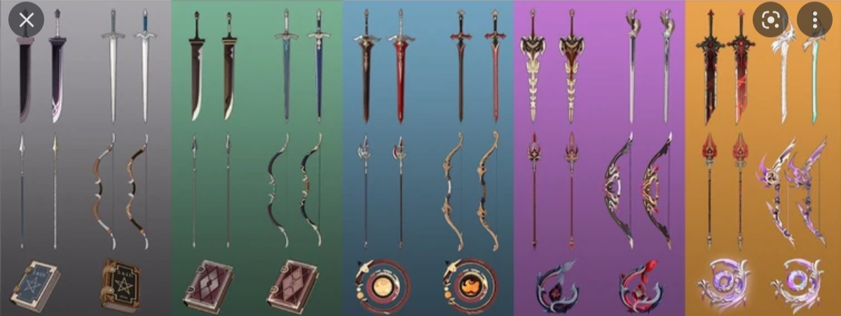 Weapon Genshin Impact | HoYoLAB