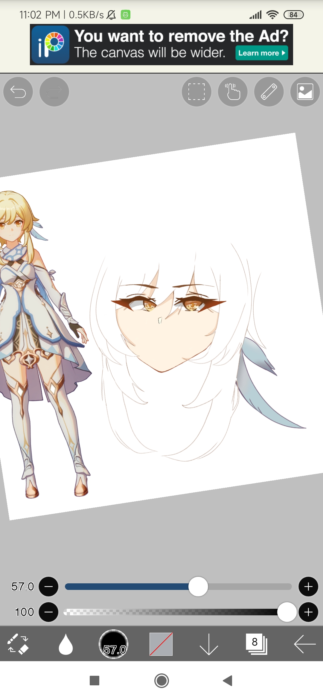 Drawing Lumine is still in progress! Genshin Impact | HoYoLAB