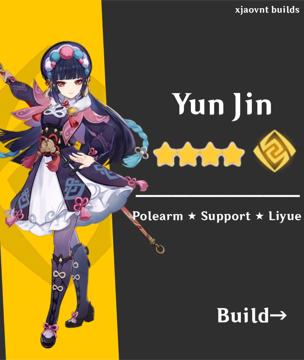 Yun Jin Support Build Genshin Impact | HoYoLAB