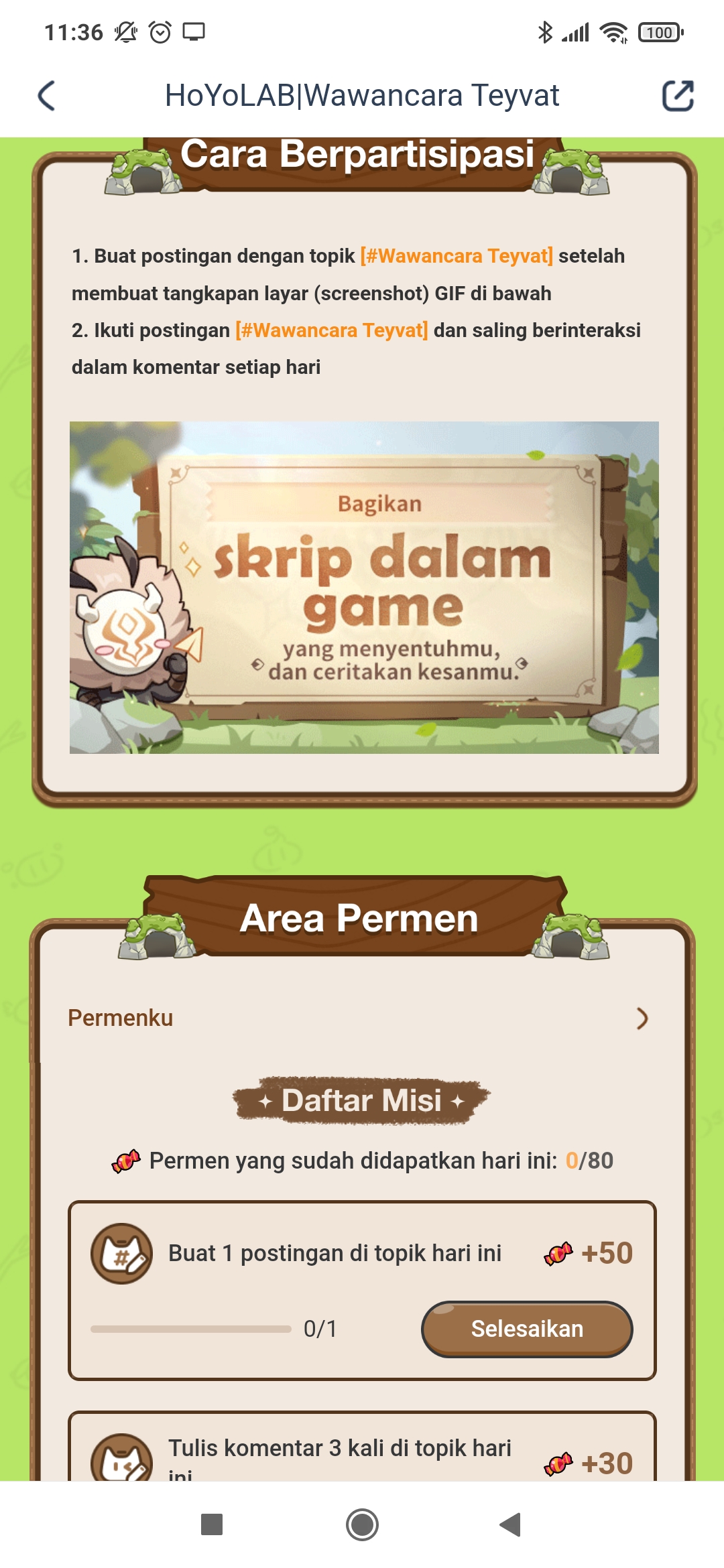 wawancara tevyat Genshin Impact | HoYoLAB