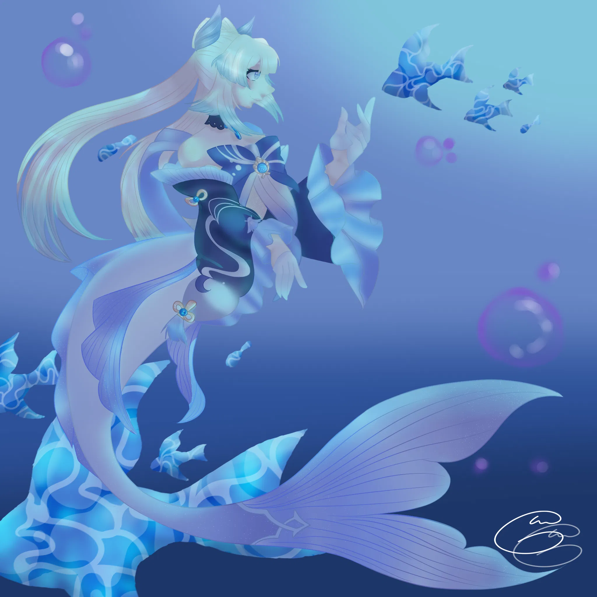 Mermaid kokomi Genshin Impact | HoYoLAB