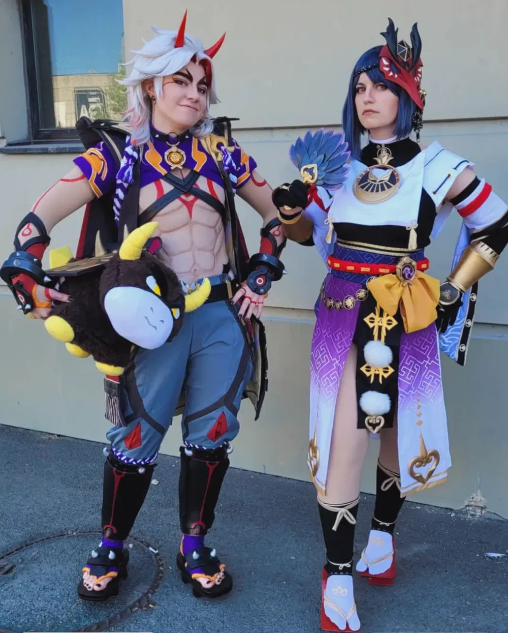 Itto & Sara Cosplay Genshin Impact | HoYoLAB
