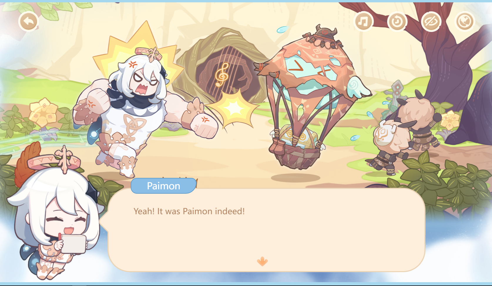 BUFF PAIMON Genshin Impact | HoYoLAB