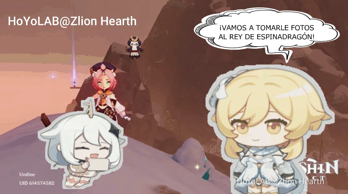 NATIONAL PAIMONGRAPHIC---/// MIMO EVENTO: "Un poco sobre mi viaje a otro mundo" con Paimon ...