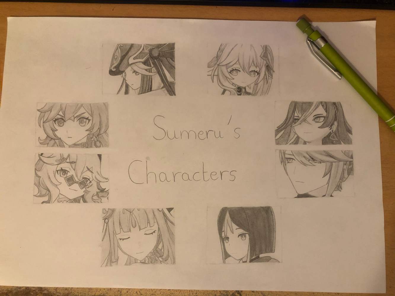 Sumeru’s characters drawing Genshin Impact | HoYoLAB