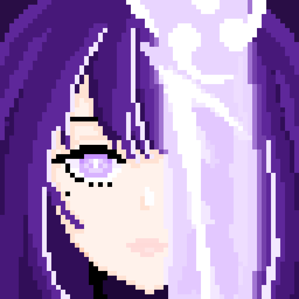 Raiden Shogun pixelart Genshin Impact | HoYoLAB