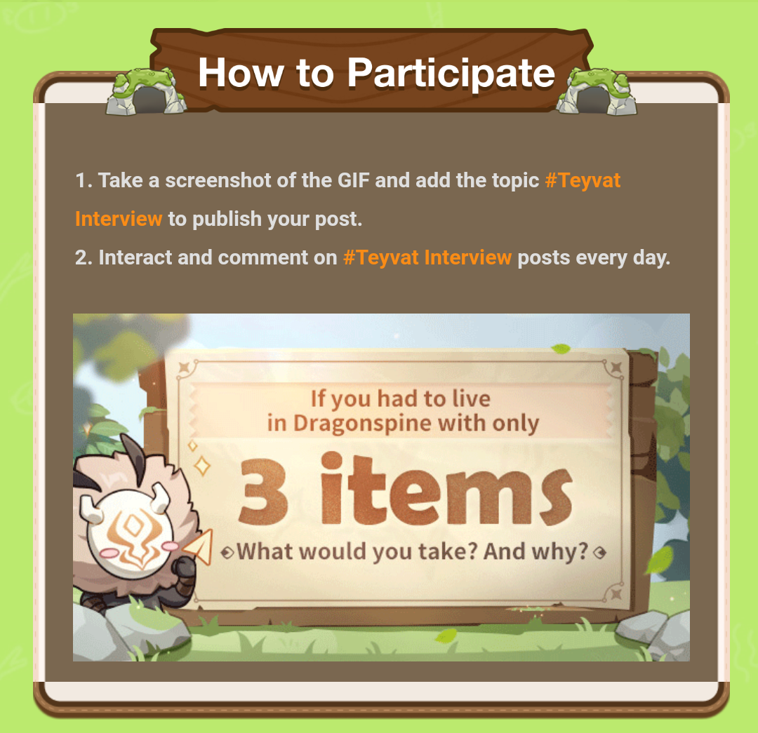 tevyat interview Genshin Impact | HoYoLAB