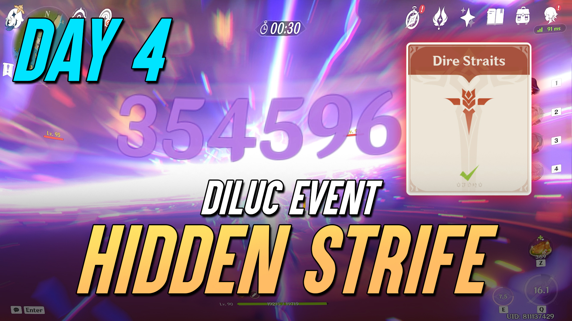 Diluc Event Day 4 Showcase! Genshin Impact | HoYoLAB