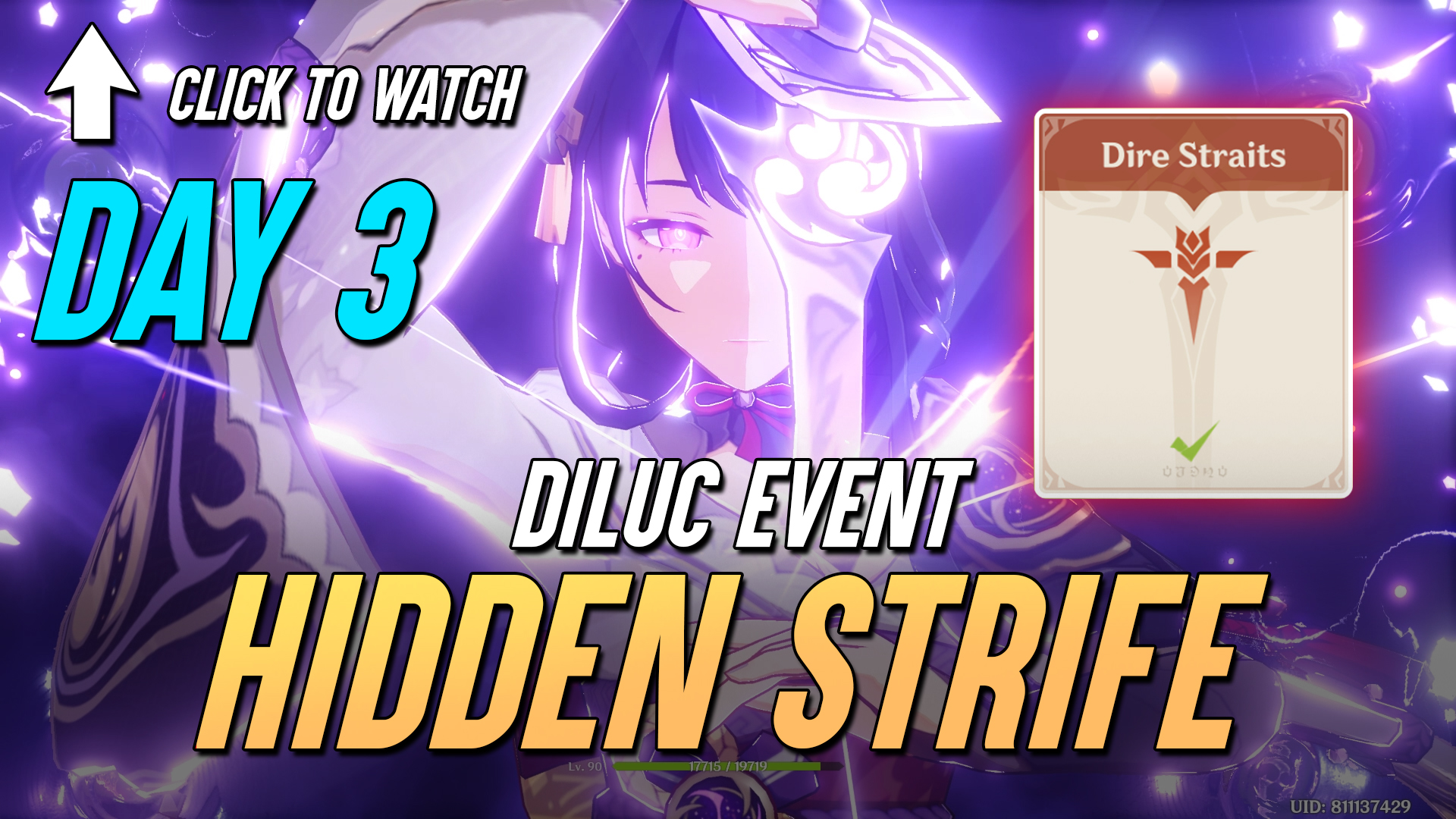 Diluc Event Day 3 Showcase! Genshin Impact | HoYoLAB