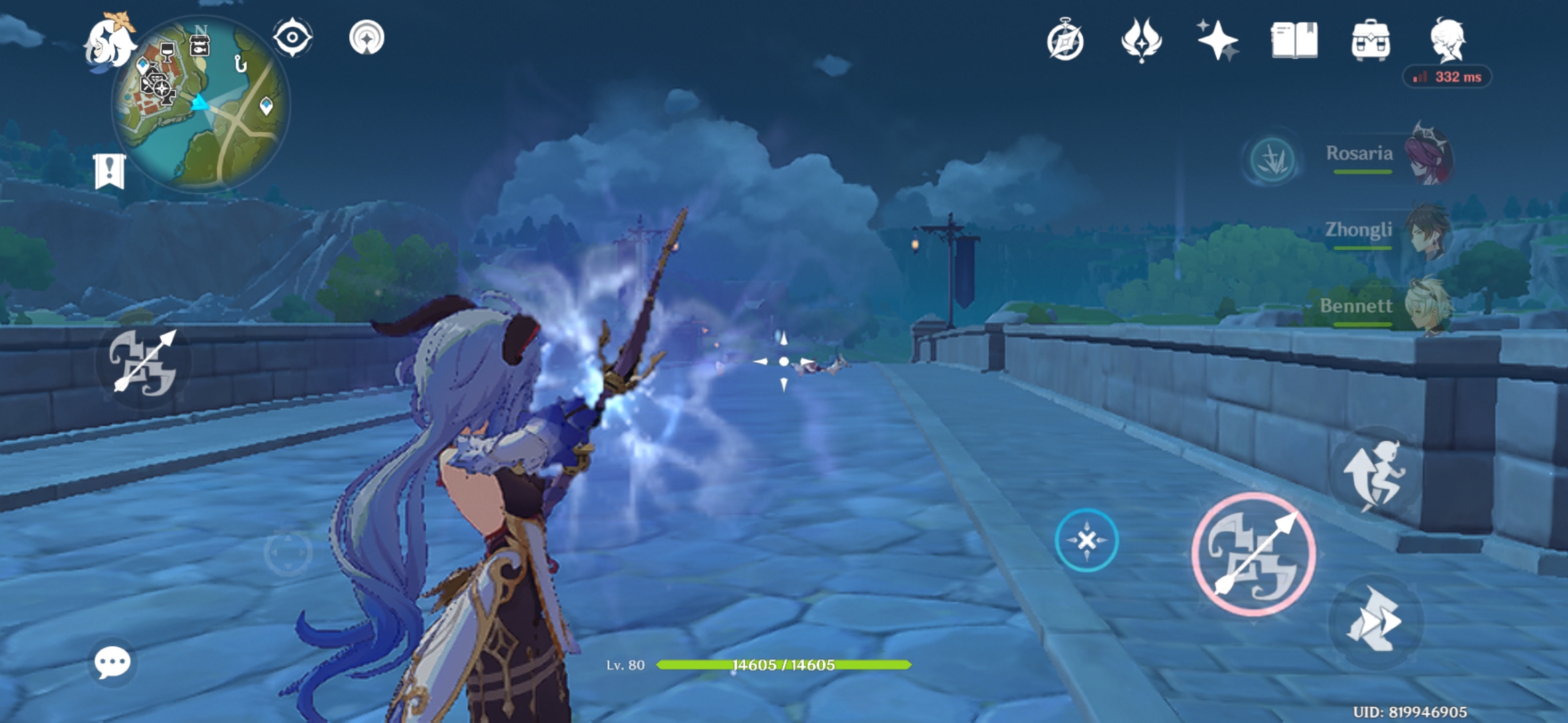 what's your f2p Ganyu's max dmg of frostflake bloom arrow Genshin ...