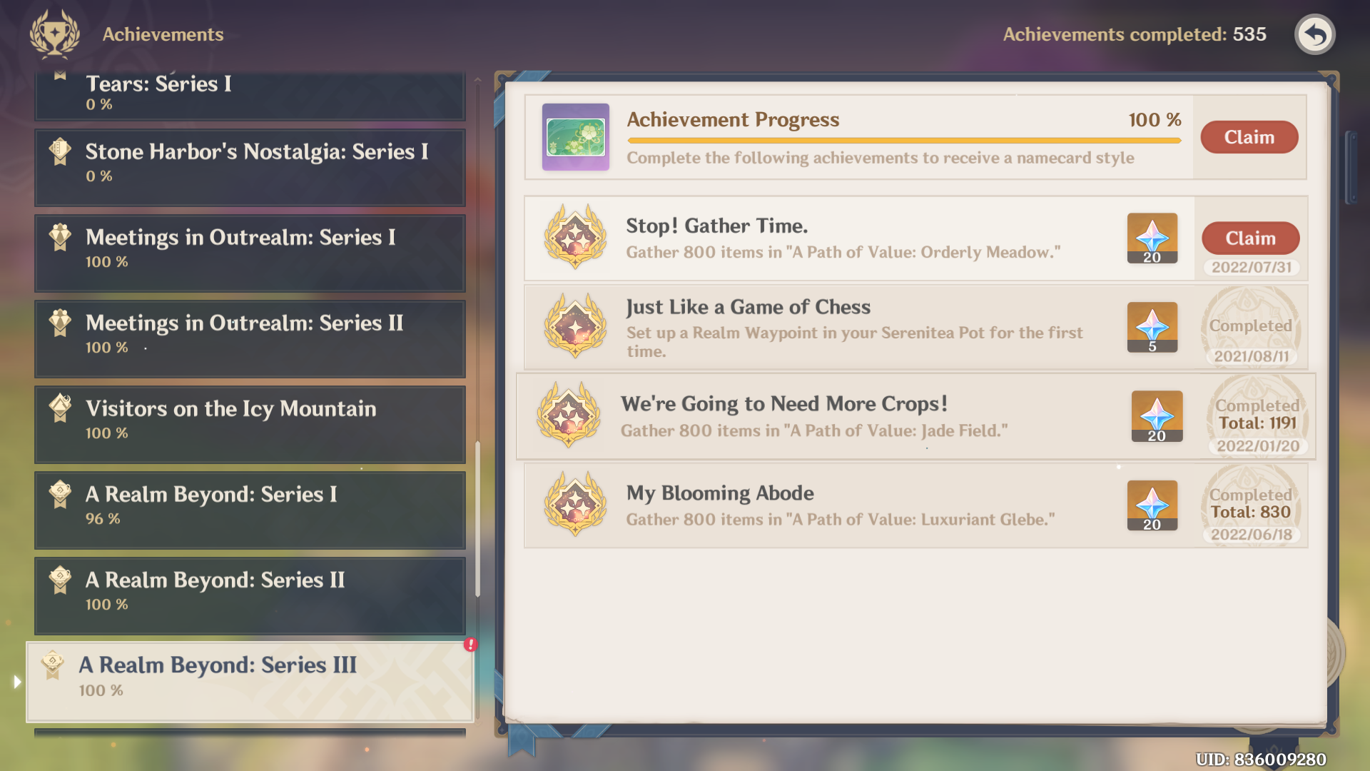 I can now finally touch grass Genshin Impact | HoYoLAB