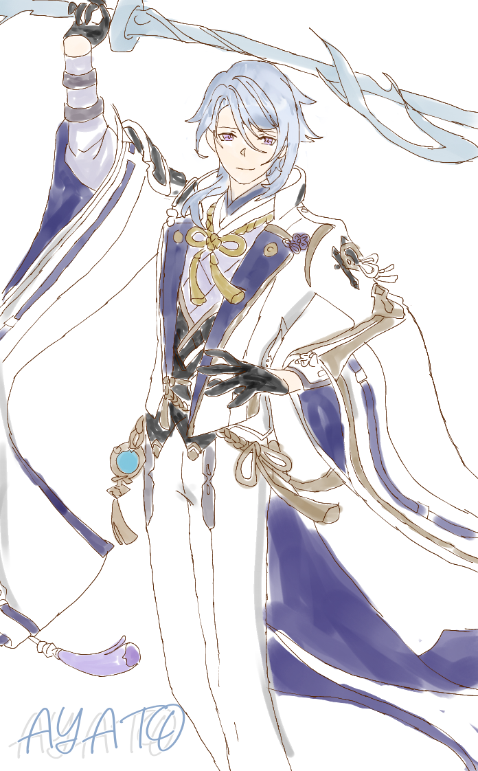 Ayato fanart!~ Genshin Impact | HoYoLAB