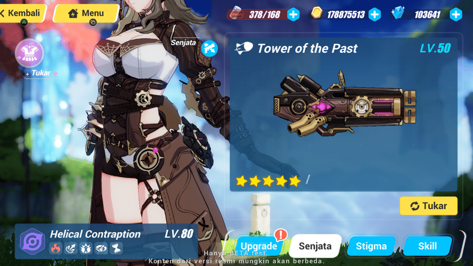 [BETA 5.9] Valkyrie S-rank baru, Vill-V (Helical Contraption) Honkai Impact 3rd | HoYoLAB
