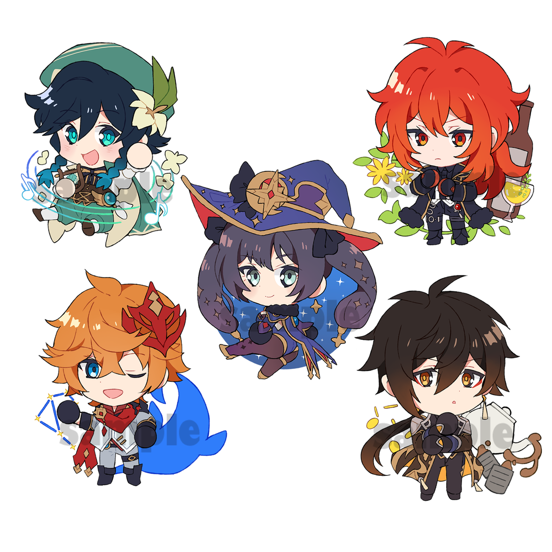 Chibis character Genshin Impact | HoYoLAB