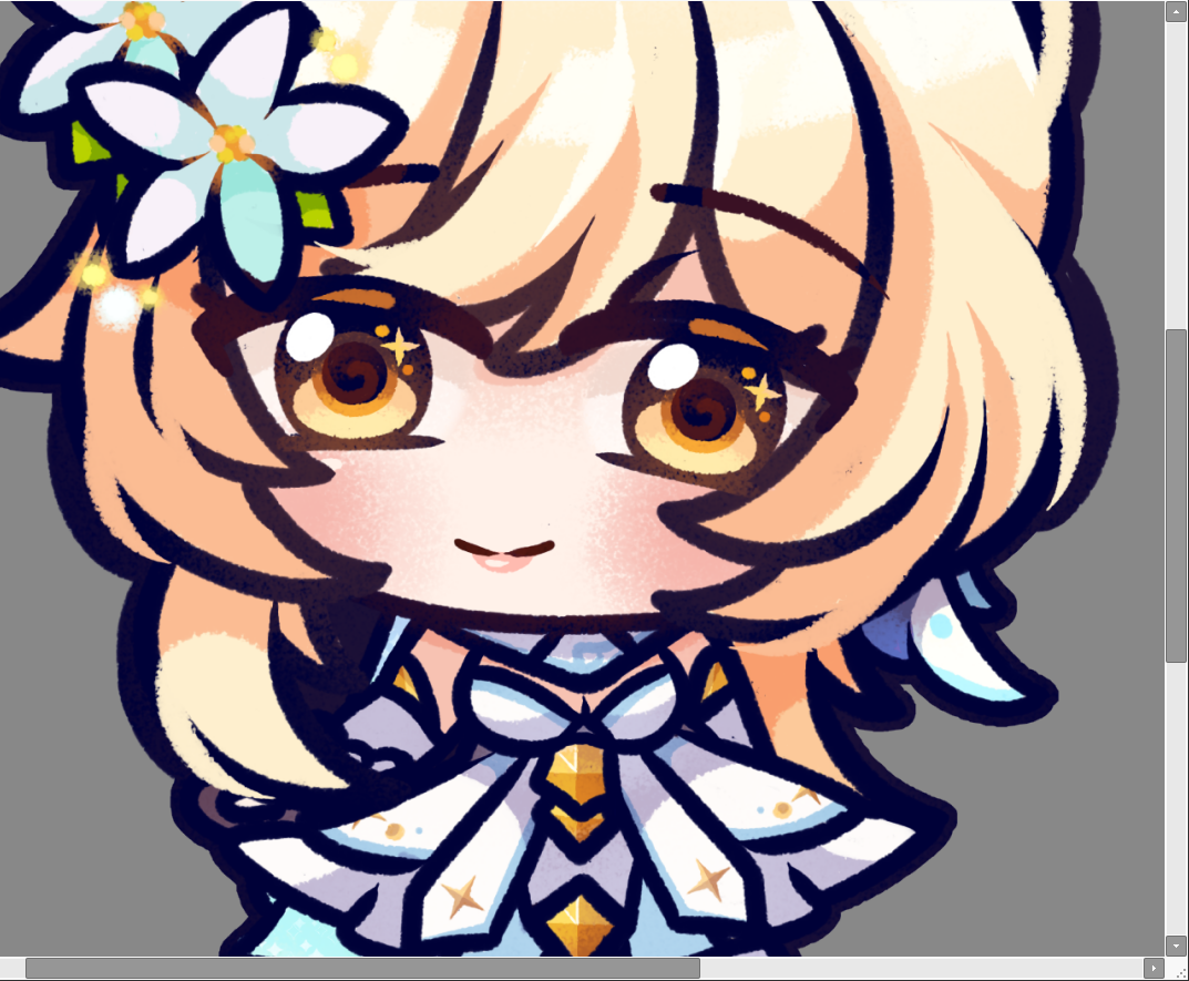 Lumine chibi preview | Genshin Impact | HoYoLAB