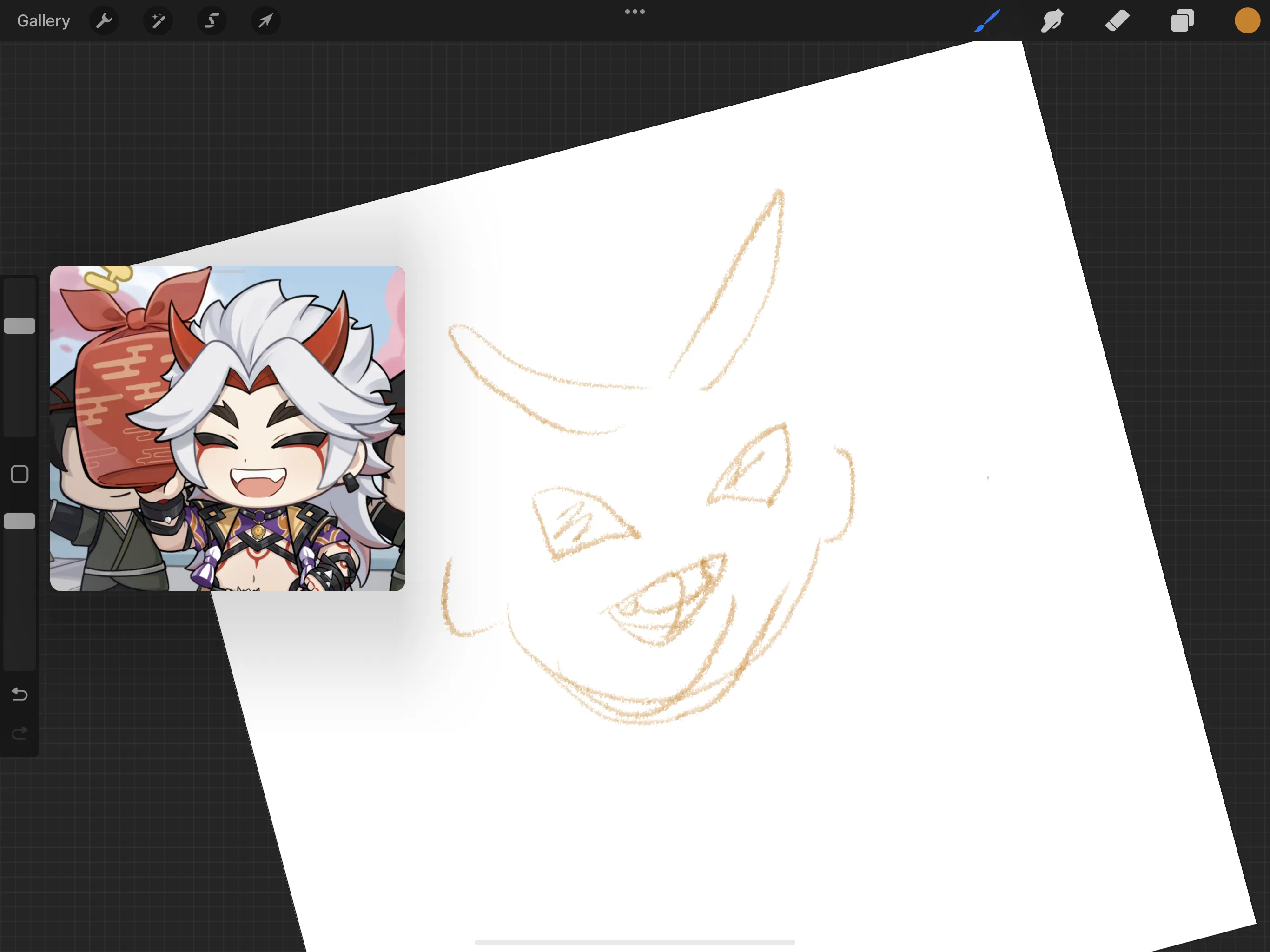 Draw Itto??? Genshin Impact | HoYoLAB