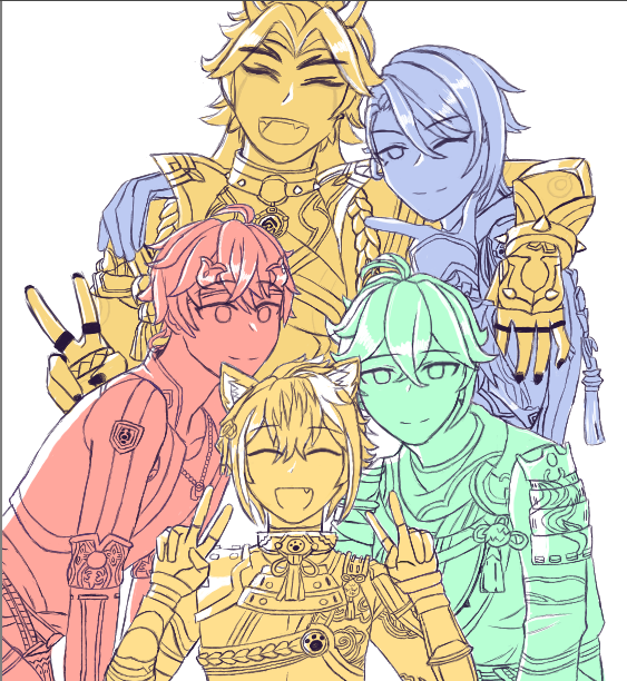 Inazuma boys squad | HoYoLAB